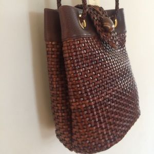 Cosci | Bags | Cosci Italian Hand Woven Leather Shoulder Bag | Poshmark